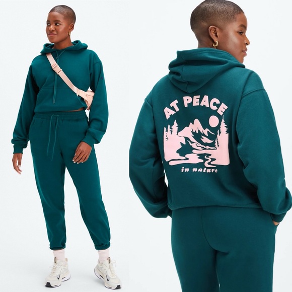 Fabletics | Pants & Jumpsuits | Fabletics Set Forever Fleece Hoodie ...